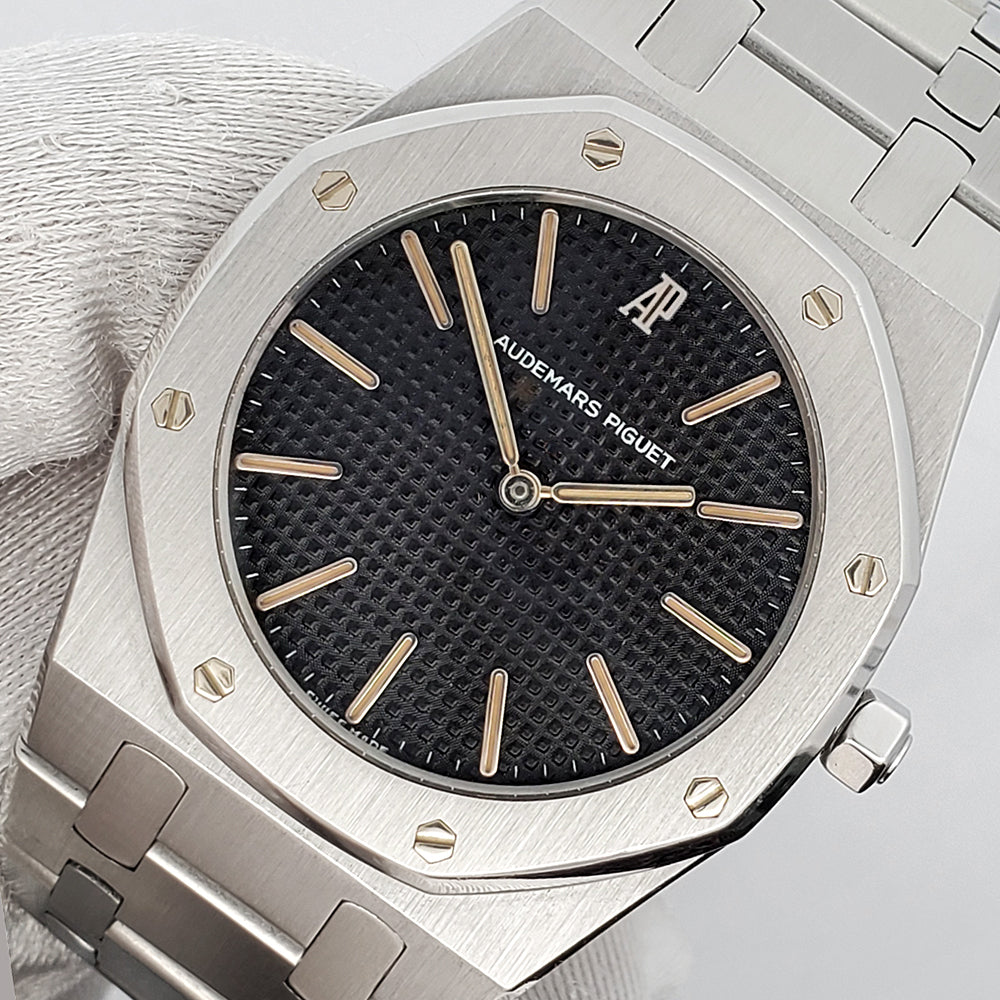 Audemars Piguet Royal Oak Ultra Thin 33mm Black Dial Steel 56143 Watch