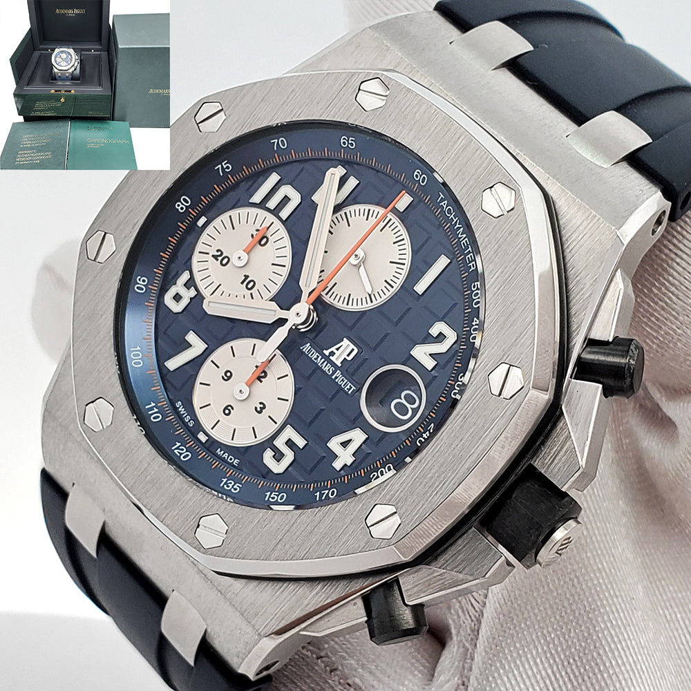 Audemars Piguet Royal Oak Offshore Navy Blue Steel 42mm - 26470ST