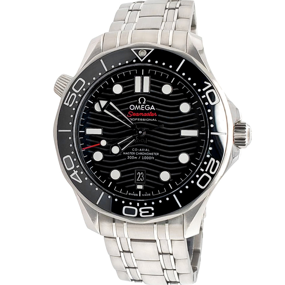 Omega Seamaster Diver 300M Co-Axial Master Chronometer 42mm Watch 210.